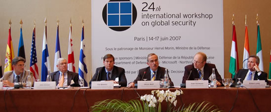CSDR 24th International Workshop on Global Security, Michele Alliot ...